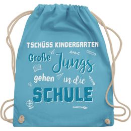 Shirtracer Turnbeutel Tschüss Kindergarten Große Jungs