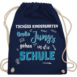 Shirtracer Turnbeutel Tschüss Kindergarten Große Jungs
