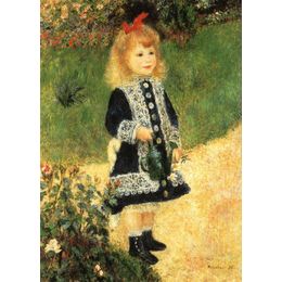 Postkarte Kunstkarte Pierre Auguste Renoir "Mädchen mit Giesskanne"