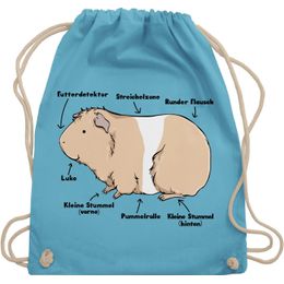 Shirtracer Turnbeutel Meerschwein Anatomie