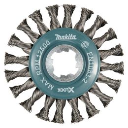 Makita Schleifaufsatz Rundbürste 115mm Metall X-Lock