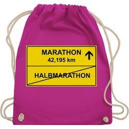 Shirtracer Turnbeutel Marathon