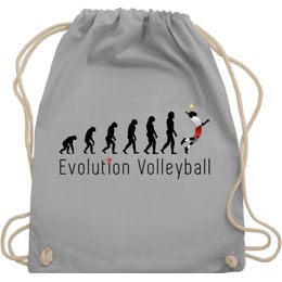 Shirtracer Turnbeutel Volleyball Evolution