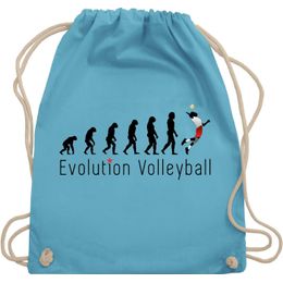 Shirtracer Turnbeutel Volleyball Evolution