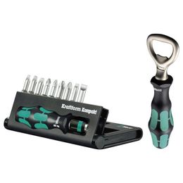 Wera Bit-Set Kraftform KK10 10tlg Bit-Set und Flaschenöffner