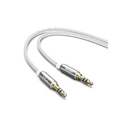 JAMEGA AUX Kabel 3,5mm Klinke-Stecker Klinken Stereo für iPhone TV Boxen Audio-Kabel