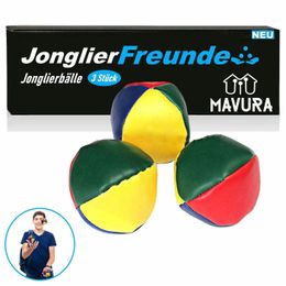 MAVURA Spielball JonglierFreunde geliebte Jonglierbälle Jonglierball Set für (Kinder