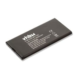 vhbw kompatibel mit Microsoft / Nokia Lumia 640 Smartphone-Akku Li-Ion 2600 mAh (3