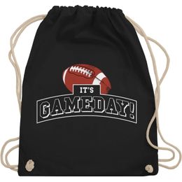 Shirtracer Turnbeutel It's Gameday Vintage Football