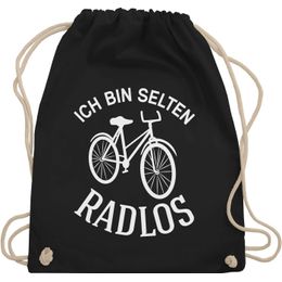 Shirtracer Turnbeutel Ich bin selten Radlos