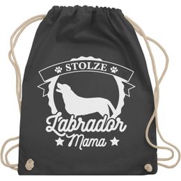Shirtracer Turnbeutel Stolze Labrador Mama