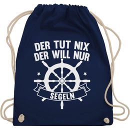 Shirtracer Turnbeutel Der tut nix der will nur segeln