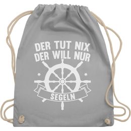 Shirtracer Turnbeutel Der tut nix der will nur segeln