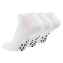 Paolo Renzo Sneakersocken für Herren und Damen (3-Paar) Atmungsaktive Unisex Sneaker Socken aus hochwertiger Baumwolle