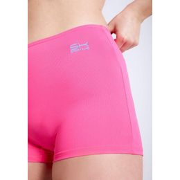 SPORTKIND Funktionsshorts Kurze Tennishose Ballhose Mädchen & Damen hibiscus pink