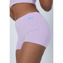 SPORTKIND Funktionsshorts Kurze Tennishose Ballhose Mädchen & Damen flieder