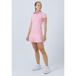 SPORTKIND Funktionsshirt Golf Poloshirt Damen & Mädchen hellrosa
