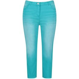 SAMOON 5-Pocket-Jeans, blau