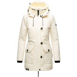 Navahoo Damen Winterjacke Warm gef&uuml;tterter Wasserdichter Wintermantel Freezestoorm