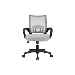 Yaheetech Bürostuhl Drehstuhl ergonomischer Schreibtischstuhl höhenverstellbar Chefsessel Computer Stuhl mit Rollen Armlehne Große Sitzfläche