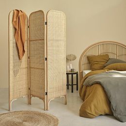 Bdbd - Wandschirm aus Rattan und Rohrgeflecht 170 cm