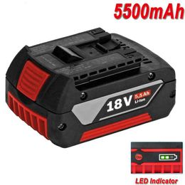 18V 5,5Ah Für Bosch Professional Akku gba 18V BAT618 BAT609 BAT620 gsr gsb gbh BAT610G