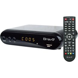 Bravolink Bravo Digitaler Terrestrischer Decoder Full HD 1080p DVB-T2 mit Eternetanschluss mod.92202464