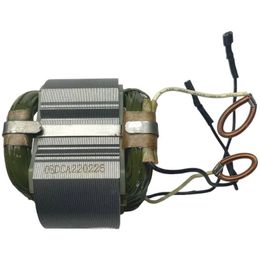 TRADESHOP Stator / Feld / Polschuh kompatibel mit Makita ga 7020, ga 9020 ersetzt 526158-2, 526178-6, 526179-4 / Winkelschleifer Motor Ersatzteil - Trade-shop