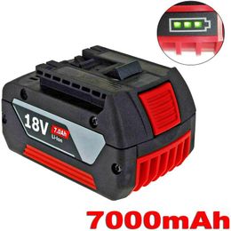 18V 7,0Ah Für Bosch Professional Akku gba 18V BAT618 BAT609 BAT620 gsr gsb gbh