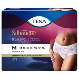 TENA Silhouette Normal M blanc Inkontinenz Pants 6X12 St