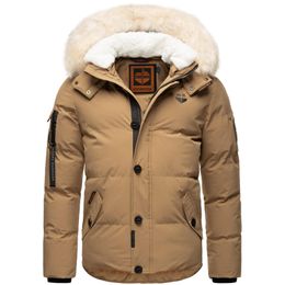 STONE HARBOUR Herren Winterjacke stylischer Winterparka mit abnehmbarer Kapuze Halvaar