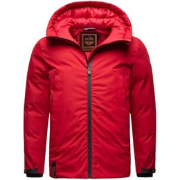 STONE HARBOUR Sportliche Herren Outdoorjacke Wasserdichte Winterjacke mit Kapuze Moagaa