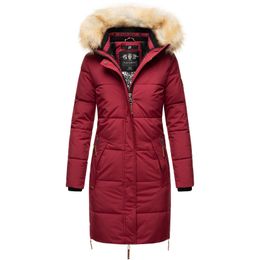 Navahoo Damen modischer Wintermantel Winter Steppmantel mit Kapuze Halina