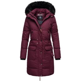 Navahoo Damen Warmer Wintermantel Parka inkl. Einkaufstasche und Regenschirm Cosimaa