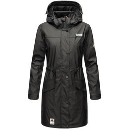 Navahoo Damen Outdoorjacke modischer Outdoor Regenmantel Deike