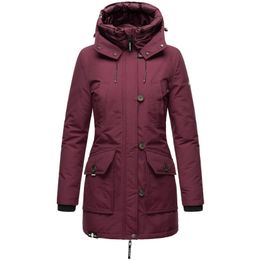 Navahoo Damen Winterjacke Warm gefütterter Wasserdichter Wintermantel Freezestoorm