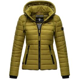 Navahoo Damen Steppjacke leichte Übergangsjacke mit Kapuze Lulana