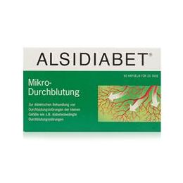 ALSIDIABET Diabetiker Mikro Durchblutung Kapseln 60 St