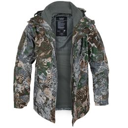 Mil-Tec Nässeschutzjacke m. Fleecejacke Gen. II WASP I Z1B, Größe S