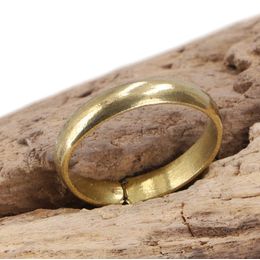 Guru-Shop Fingerring Goldfarbener Ring aus Indien