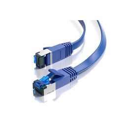 JAMEGA CAT 7 Flachkabel, RJ45 LAN Ethernet Patchkabel Netzwerk LAN-Kabel