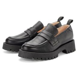 Werner Schuhe Damenloafer Leder