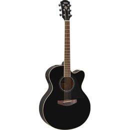 Yamaha Akustikgitarre E-Akustikgitarre CPX600BL, Black, schwarz