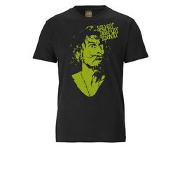 logoshirt Shirt 'Catweazle' female Black size XS