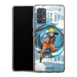 DeinDesign Galaxy A32 4G Handy Silikon H&uuml;lle Case transparent Handyh&uuml;lle Official Licensed Product Manga Naruto Shippuden Silikon Case