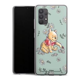 DeinDesign Galaxy A32 4G Handy Silikon H&uuml;lle Case transparent Handyh&uuml;lle Disney Winnie The Pooh Official Licensed Product Silikon Case
