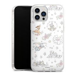 DeinDesign iPhone 13 Pro Max Handy Silikon H&uuml;lle Case transparent Handyh&uuml;lle Disney Dumbo Bambi Silikon Case