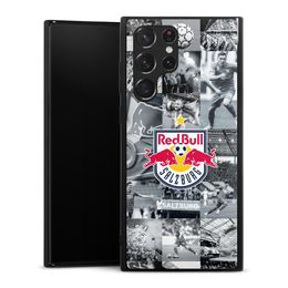 DeinDesign Galaxy S22 Ultra Handy Silikon H&uuml;lle Case schwarz Handyh&uuml;lle Salzburg Red Bull Fc Red Bull Salzburg