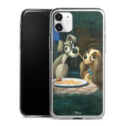 DeinDesign iPhone 11 Handy Slim Case Silikon Handyh&uuml;lle transparent H&uuml;lle extra d&uuml;nn Official Licensed Product Disney Lady And The Tramp Silikon Slim Case