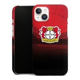 DeinDesign iPhone 14 Handy Premium Case Smartphone Handyh&uuml;lle Schutzh&uuml;lle matt Bayer 04 Leverkusen Official Licensed Product Stadium Premium Case